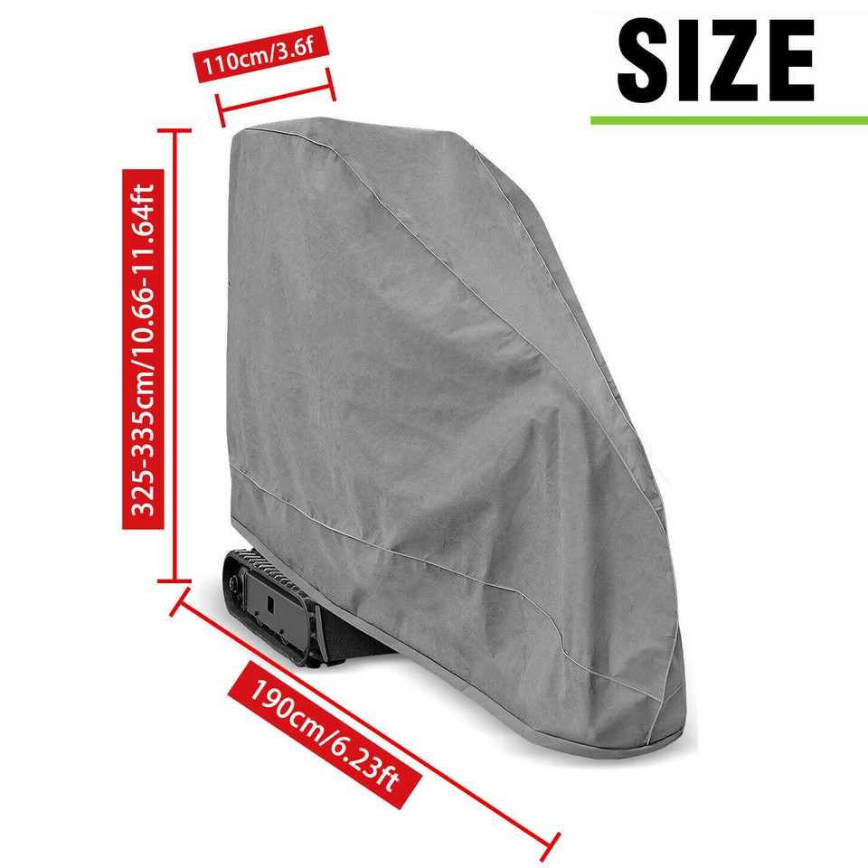 Full Cover For Mini Excavators Outdoor Waterproof UV Snow Dust Rain ...