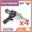 4x PAT Premium Fuel Injector fits Volkswagen Tiguan 5N 2.0L 4Cyl CCZA ...