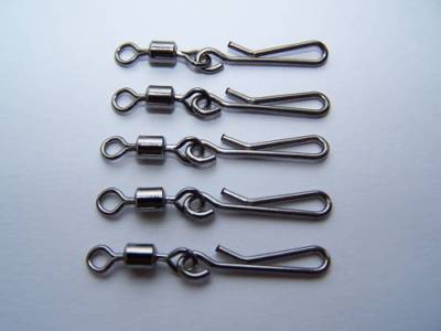 25 x Quick link swivels for carp Fishing Tackle safety lead clips ext ...