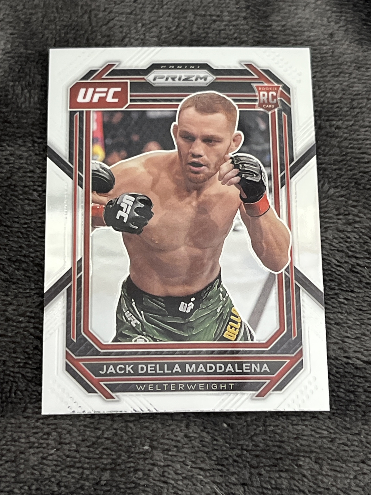 Jack Della Maddalena 2023 UFC Panini Prizm ROOKIE RC MMA Same Day ...