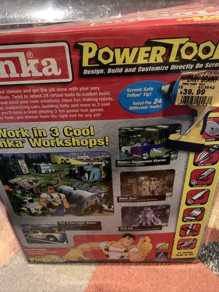 Tonka Power Tools CD-ROM Playset (PC, 2000) 76930992937 | eBay