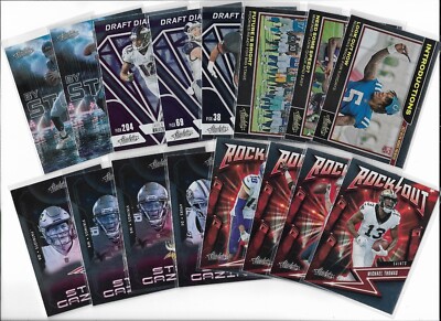 2023 Absolute Football Inserts Complete your Set Free Shipping | eBay