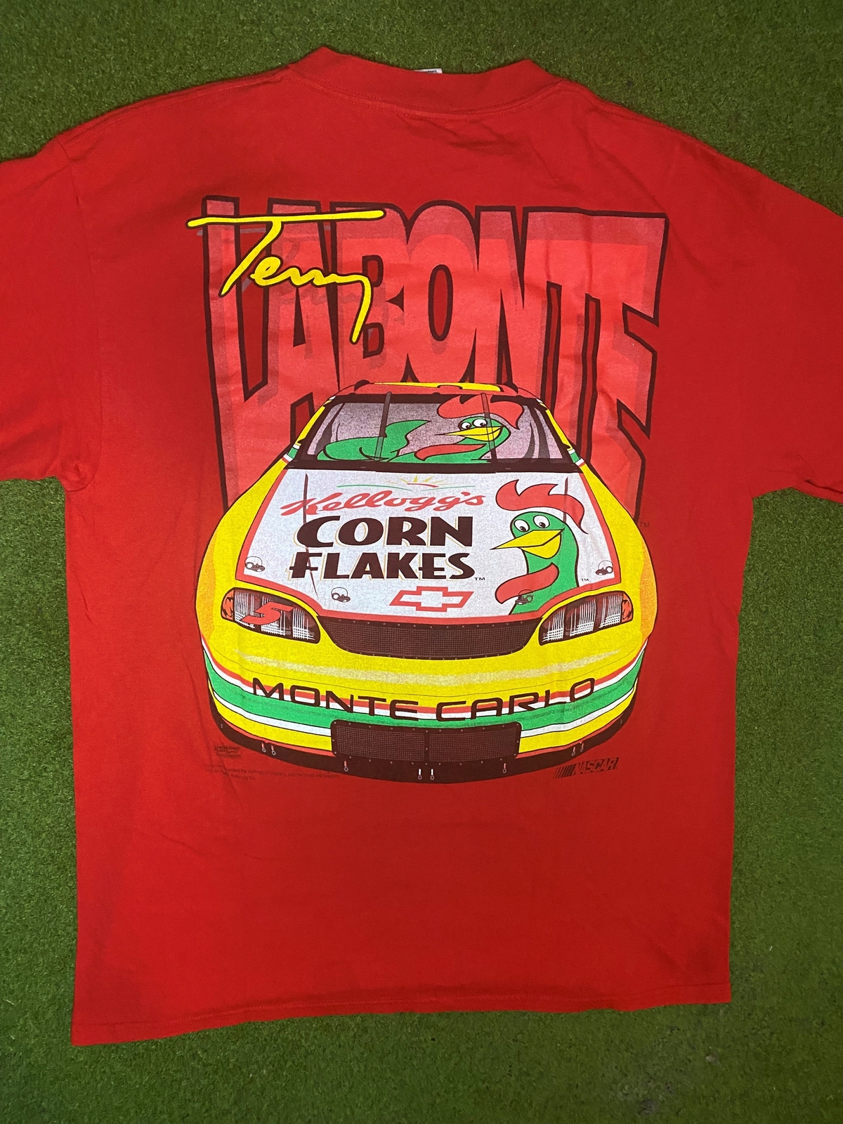 1999 Terry Labonte - Corn Flakes - Vintage NASCAR T-S… - Gem
