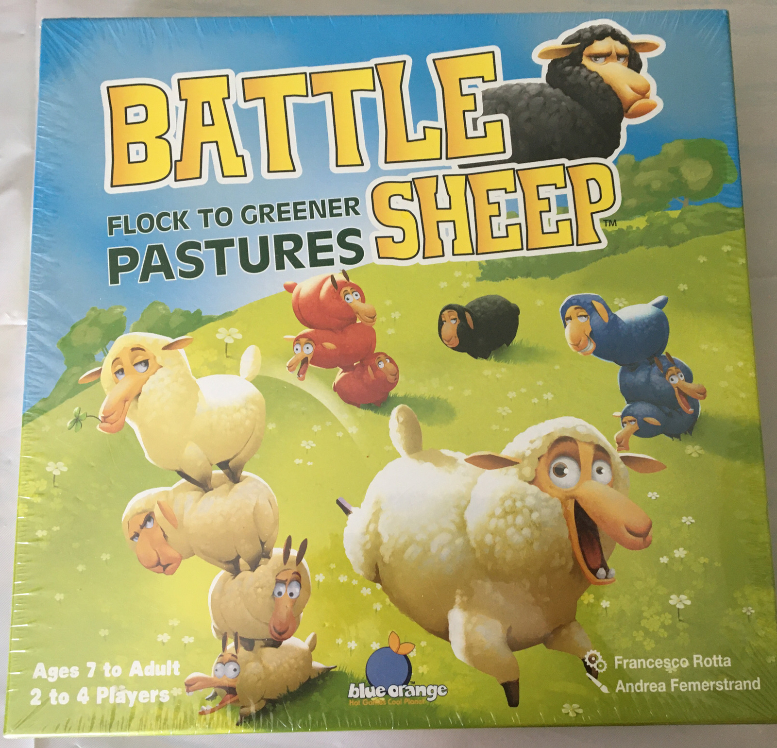New Battle Sheep! Flock to Greener Pastures Strategy Family Game Blue ...