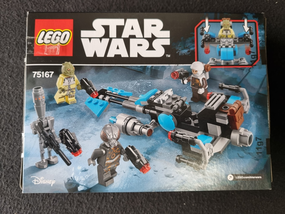 Lego Star Wars 75167 Bounty Hunter Speeder Bike Battle Pack - 100% ...