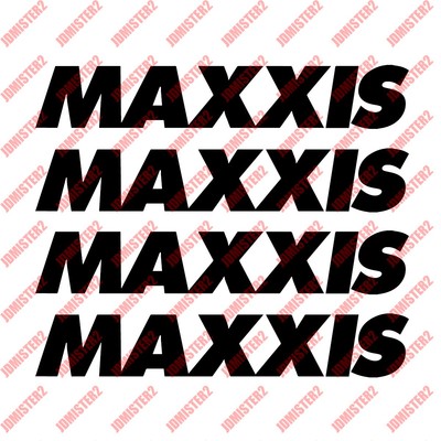 Maxxis Decal Maxxis Tires Stickers MTB Bike Frame Helmet Stickers ...