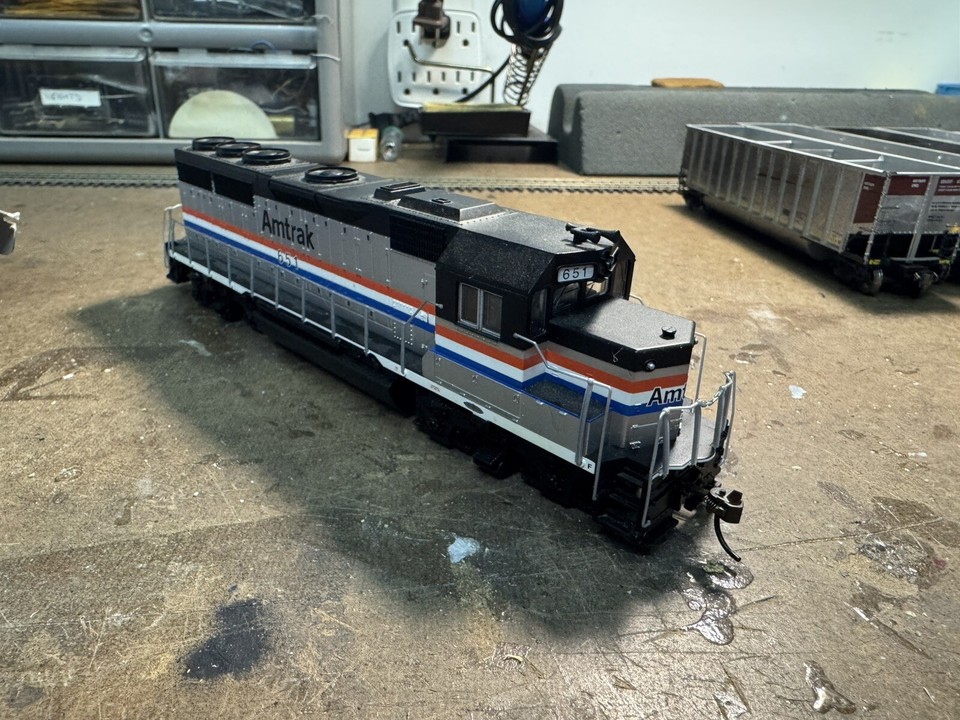 Bachman HO GP40-2 DCC Sound-Ready, Amtrak #651 | eBay
