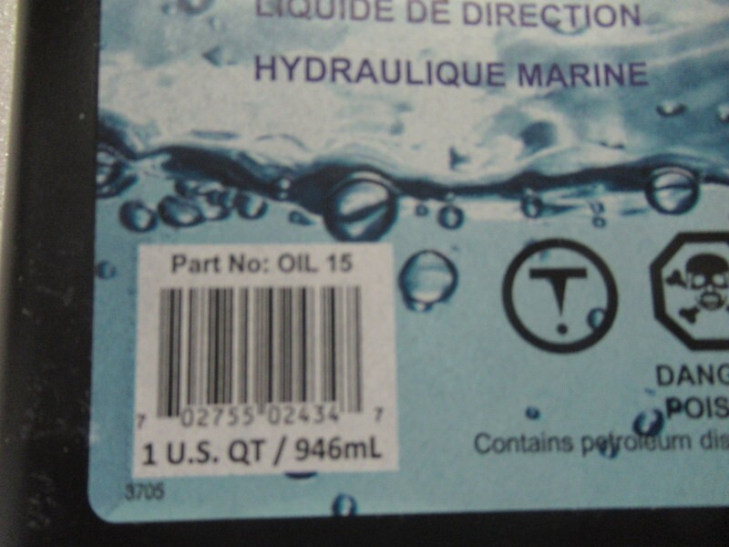 Uflex Hydraulic Oil 1 Quart OIL15 for sale online | eBay