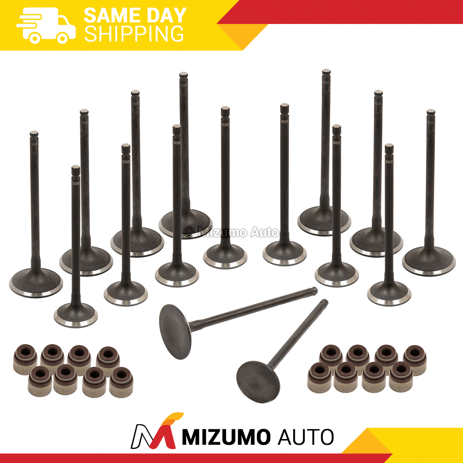 Intake Exhaust Valves w/ Seals Fit 07-12 Nissan Sentra Versa Cube ...