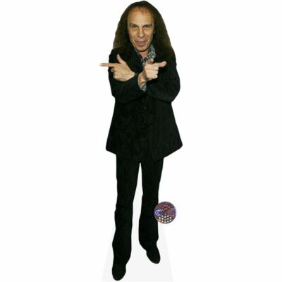Ronnie James Dio (Black Outfit) Life Size Cutout | eBay