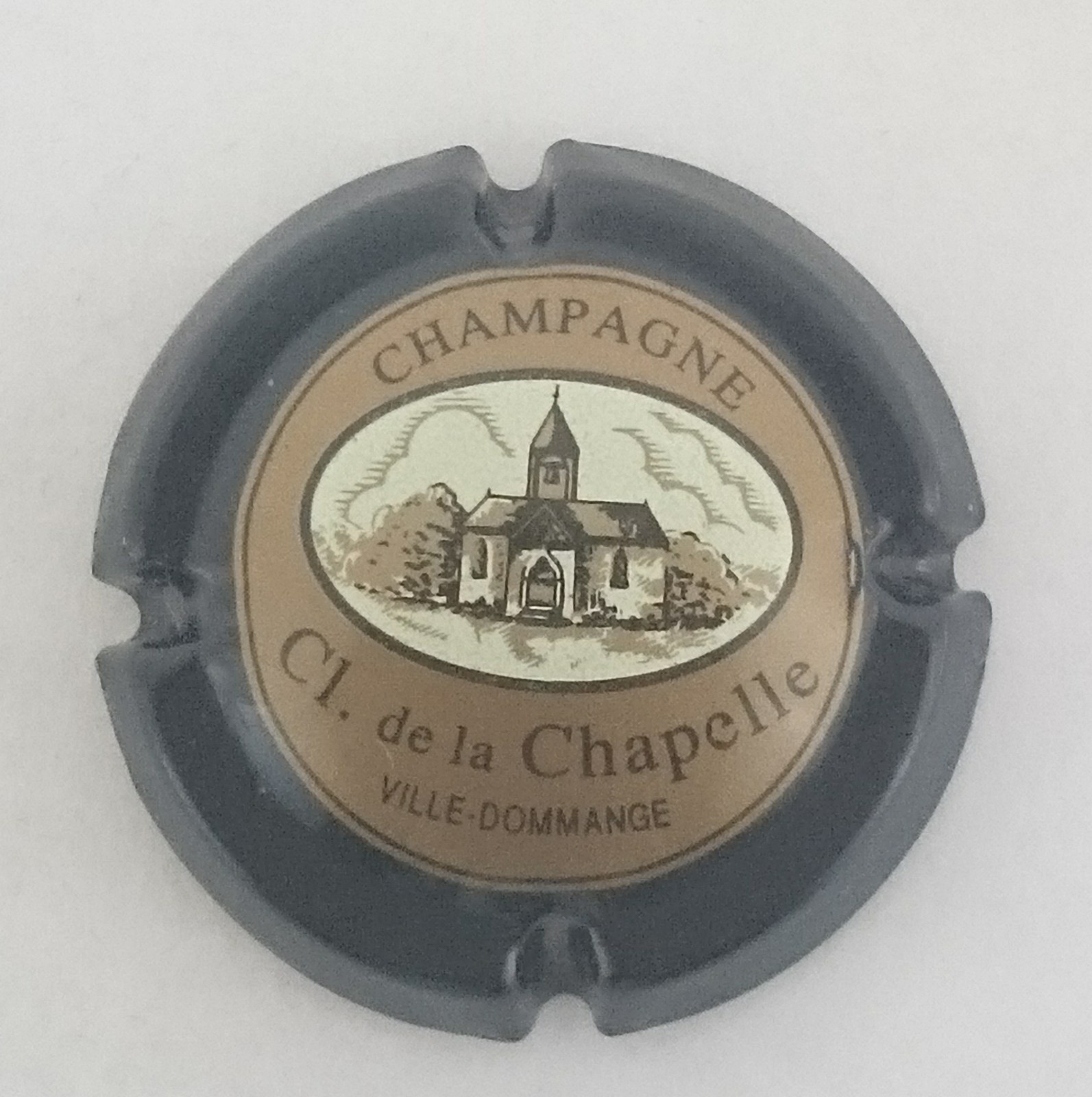 capsule champagne CL DE LA CHAPELLE n°4 noir | eBay