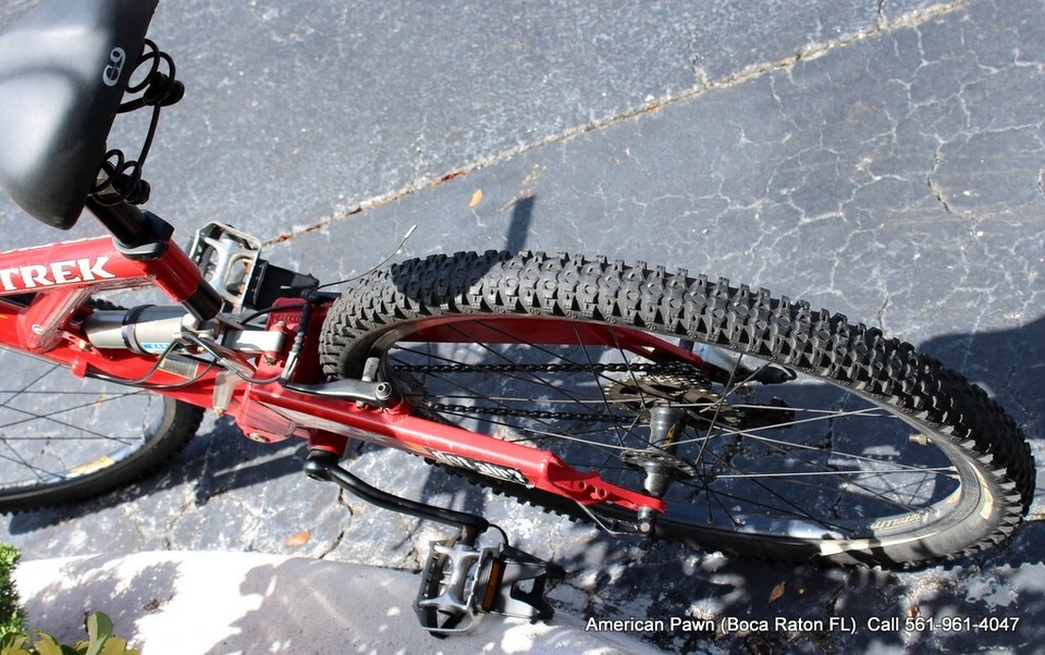 Trek VRX 200 Full Suspension Mountain Bike Red Size Medium M 26 ER | eBay