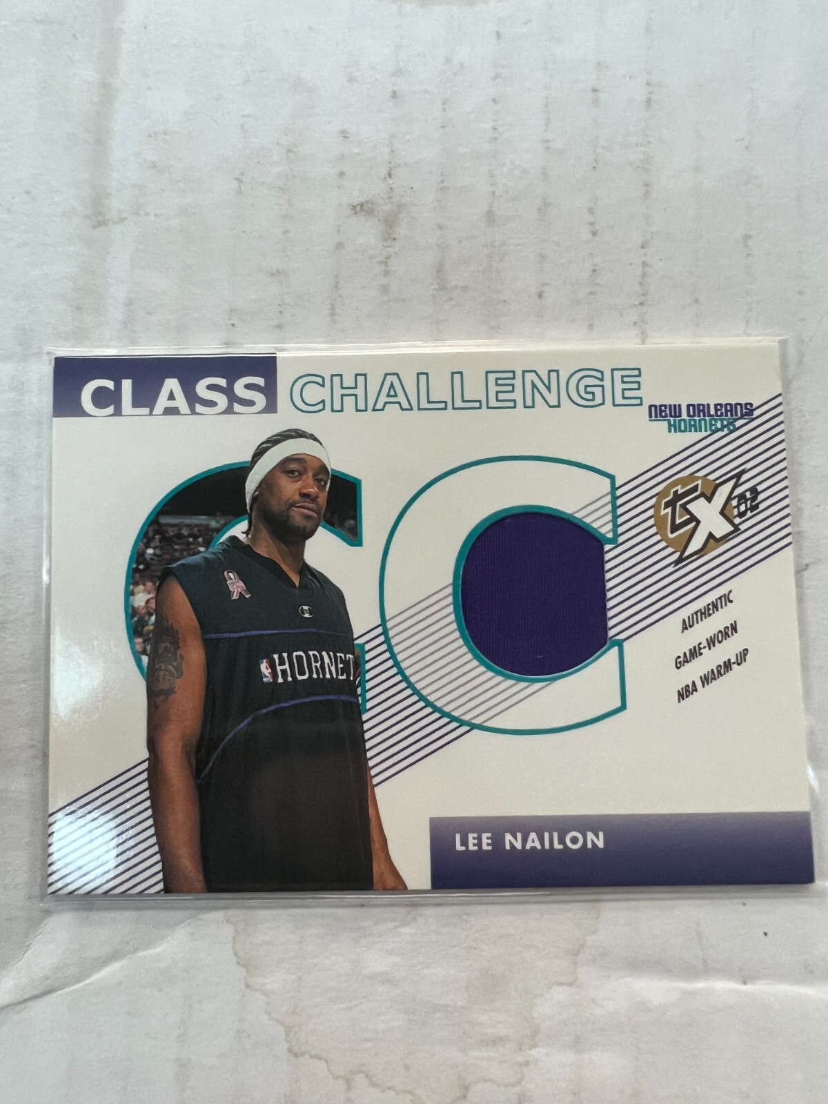 Lee Nailon 2002-03 Xpectations Relic Card #CC-LN | eBay