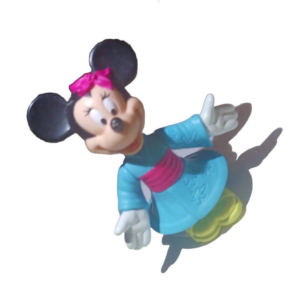 Disney Minnie Mouse In Kimono Epcot Center Toy Vintage Mini Action ...