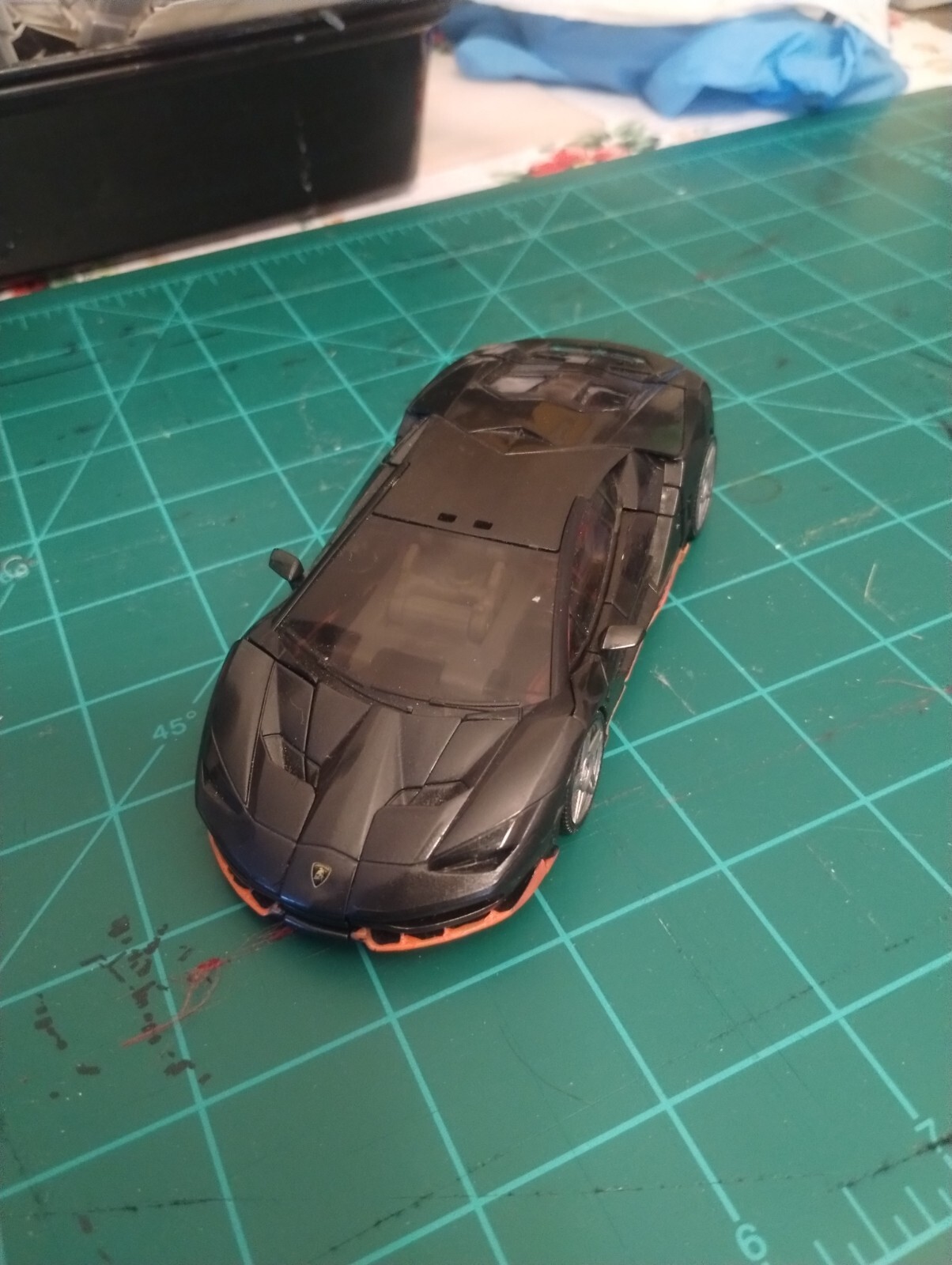 custom paint Transformers HOT ROD Complete Deluxe Tlk Figure (no box ...