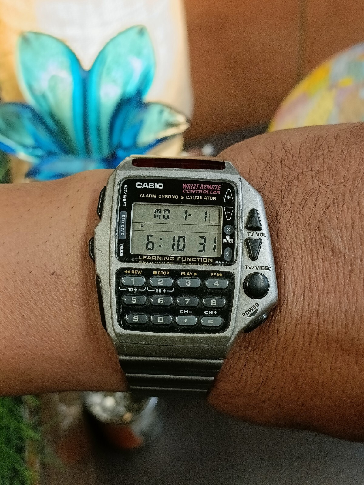 AUTHENTIC CASIO REMOTE CONTROLLER ALARM CHRONO JAPAN MEN'S CMD-40 ...