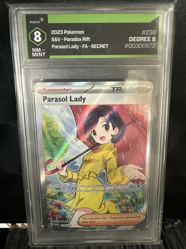 Pokémon TCG Parasol Lady Paradox Rift 238/182 Holo Ultra Rare | eBay