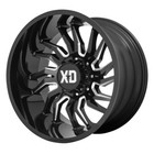 XD SERIES XD858 Tension 22X10 6X135 Offset -18 Gloss Black Milled (Qty ...