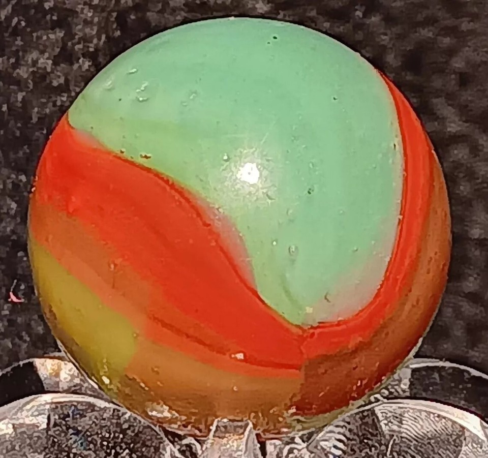 Vintage Peltier Glass Submarine Marble. 0.58" Mint(-) VHTF EXAMPLE | eBay