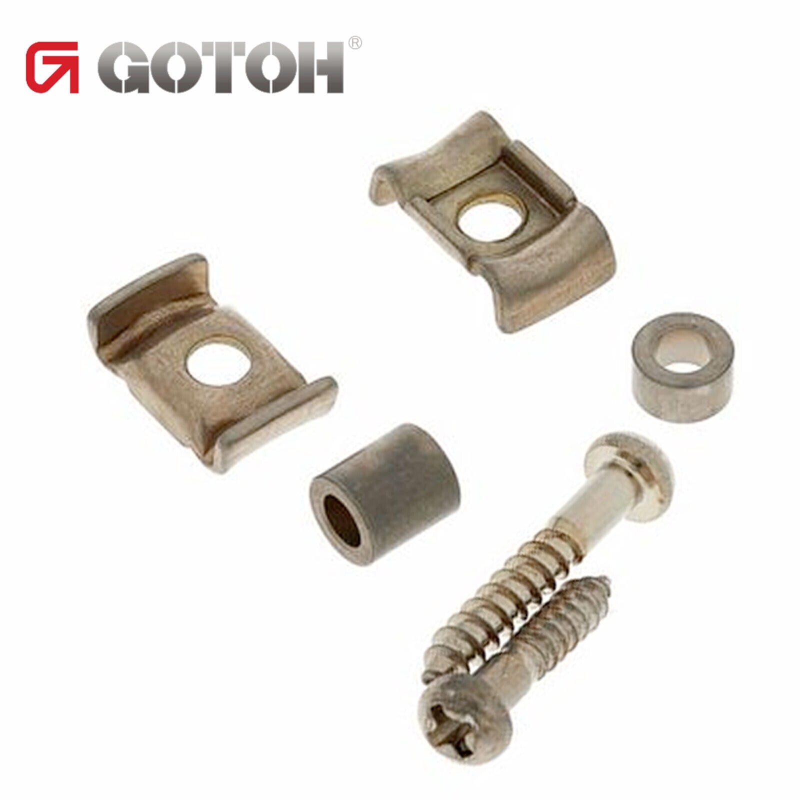 RELIC Gotoh RG105 & RG130 Stamped Steel String Guitar Retainer SET AGED ...