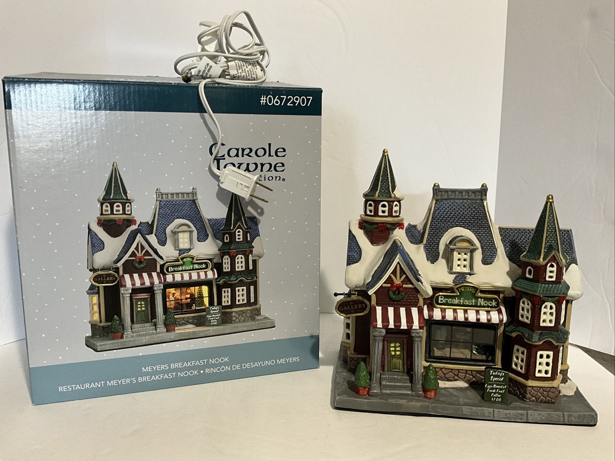 Carole Towne Christmas Village Collection Lemax Carole Towne