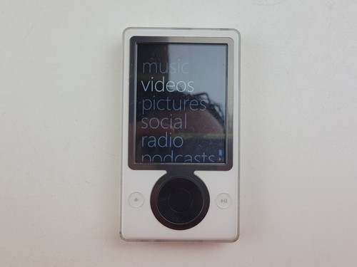 Microsoft Zune Digital Media MP3 Player (1090) 30GB - White - WORKS ...