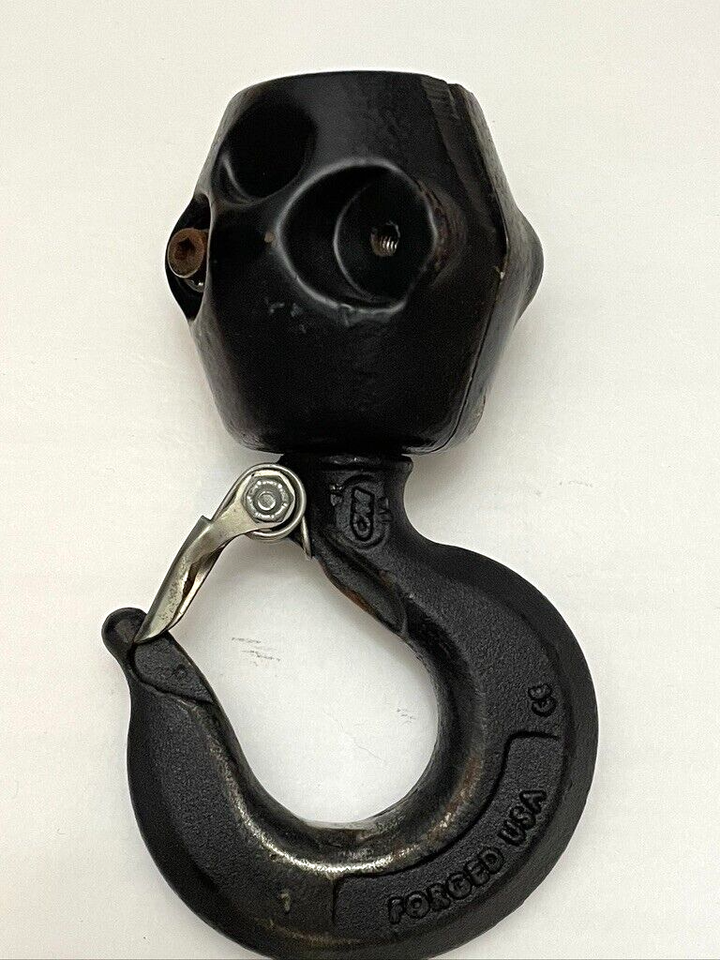 Coffing hoist bottom block assembly for 1/2 ton hoist #4 excellent ...