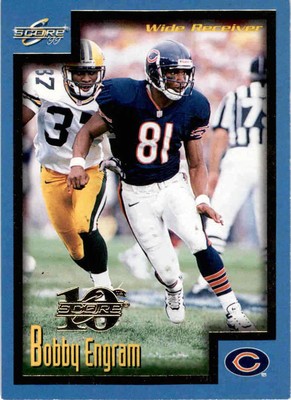 1999 Score #25 Bobby Engram Showcase Bears Football Card | eBay
