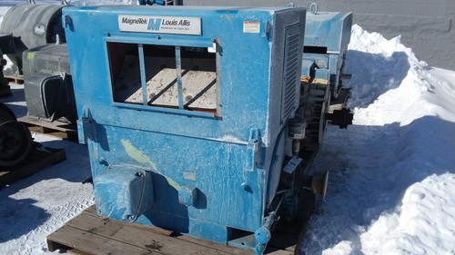 500 HP Louis Allis Electric Motor, 3600 RPM, 7110CS Frame, WPII, 4000V ...