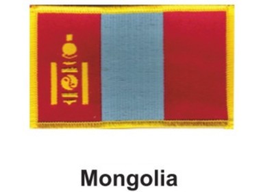 MONGOLIA FLAG EMBROIDERED PATCH - IRON-ON - NEW 2.5 x 3.5" FREE SHIPPING | eBay