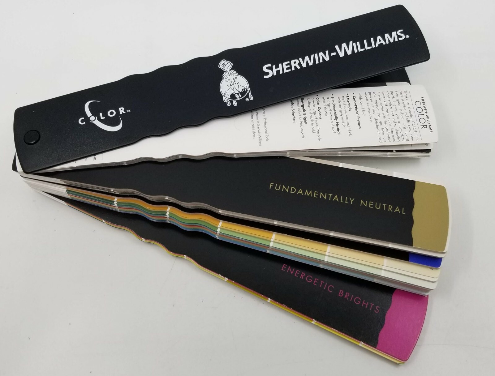 Sherwin Williams Color Sample Cards Deck Match 2001 | eBay