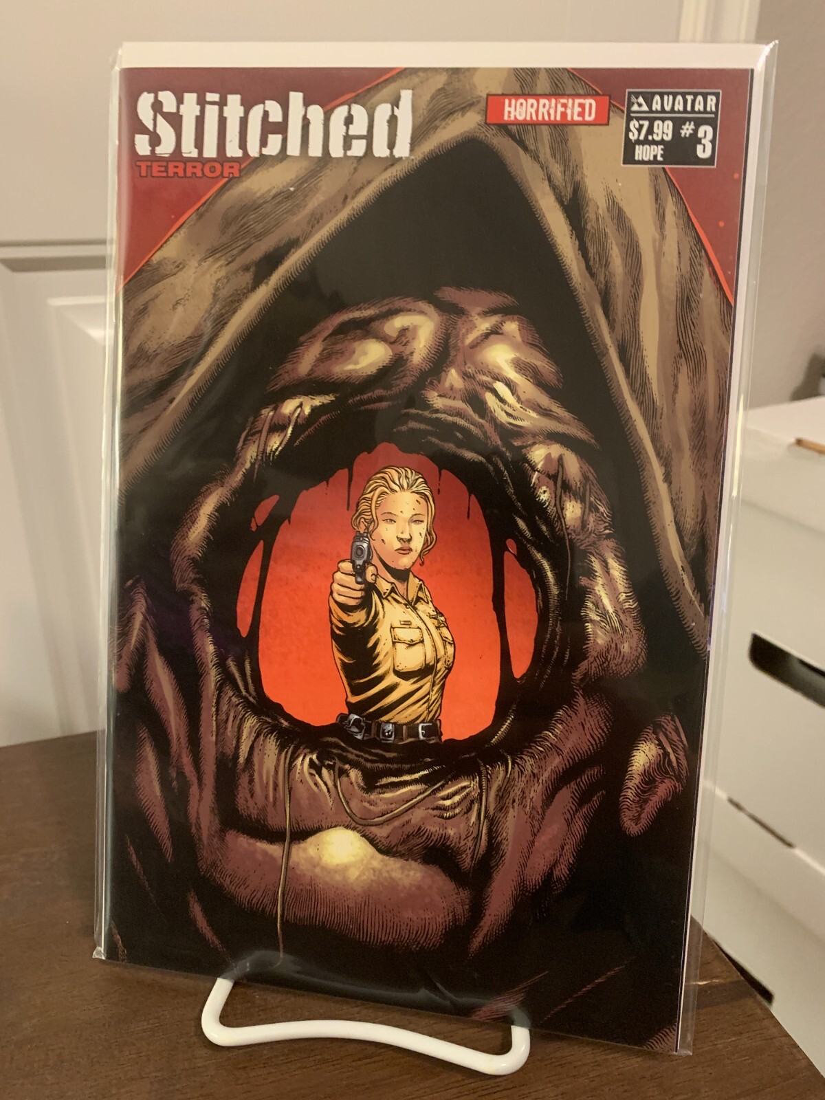 Stitched Terror #3 Horrified Hope Variant Avatar Press NM 2019 | eBay