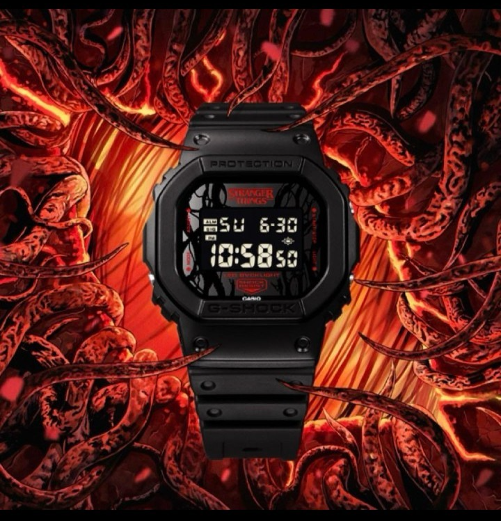 CASIO G-SHOCK DW-5600STT-1 Stranger Things Collab Netflix 2025 Japan | eBay