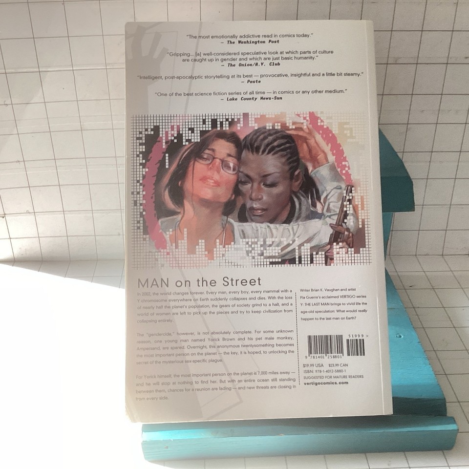 Y The Last Man: Book #3 (2004) NM Brian K. Vaughan #11-17 TPB Graphic ...