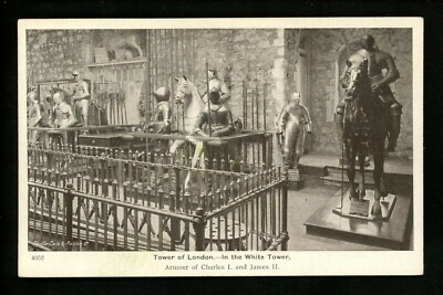 Military Armor postcard Tower of London Great Britain Knight Armor ...