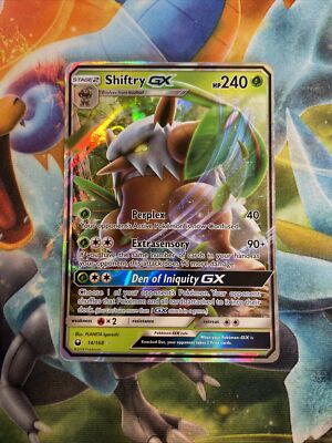 Pokémon TCG Shiftry GX Sun & Moon: Celestial Storm 14/168 Ultra Rare | eBay