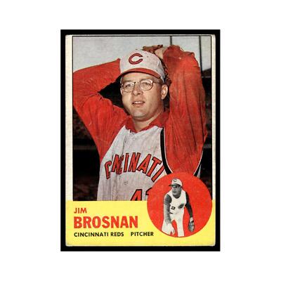 1963 Topps Jim Brosnan Reds #116 | eBay