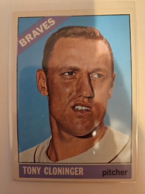 1966 TOPPS TONY CLONINGER #10A EX/MT COMBINED SHIPPING | eBay