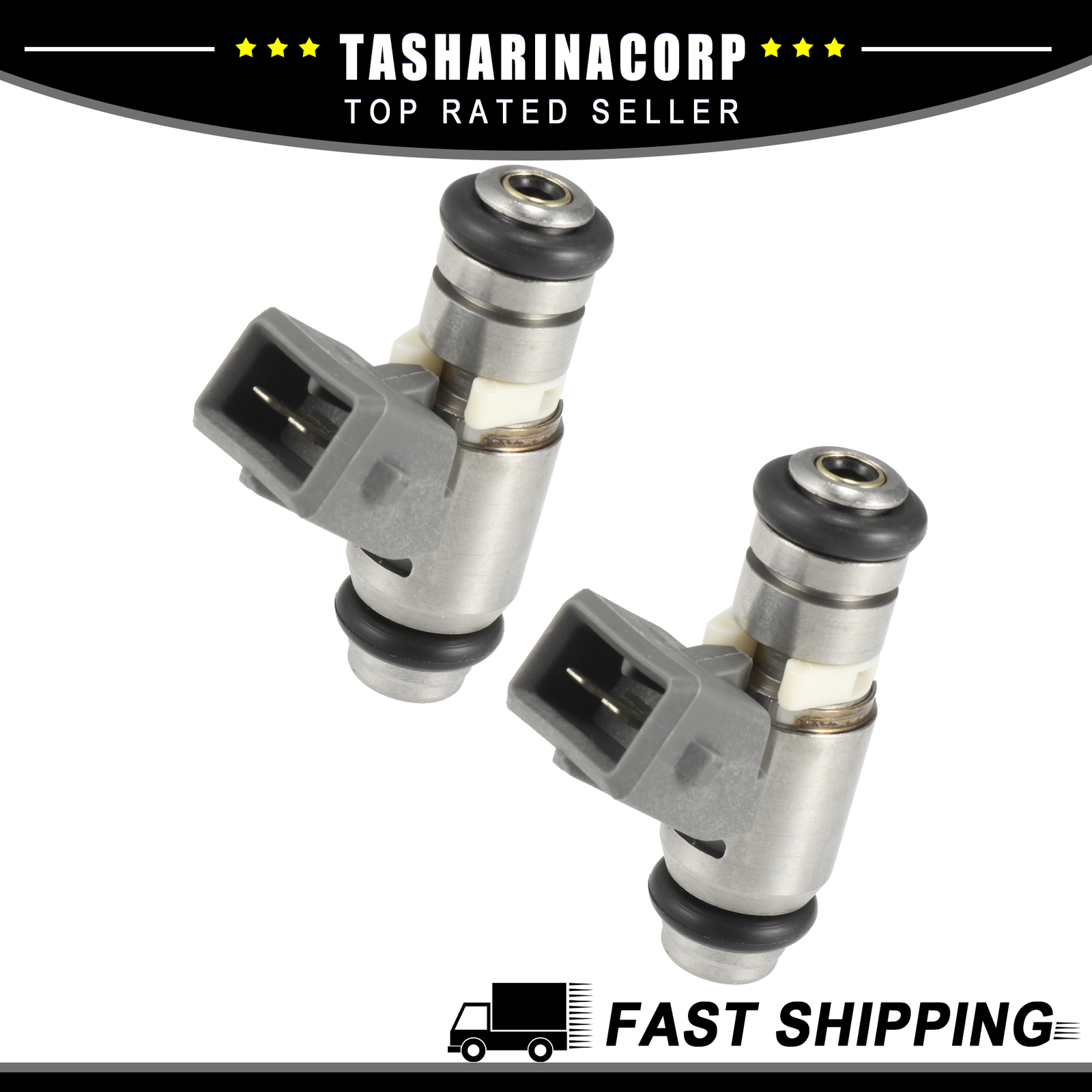 Piece of 2 IWP162 Front Fuel Injector fit for Harley Davidson Softail ...