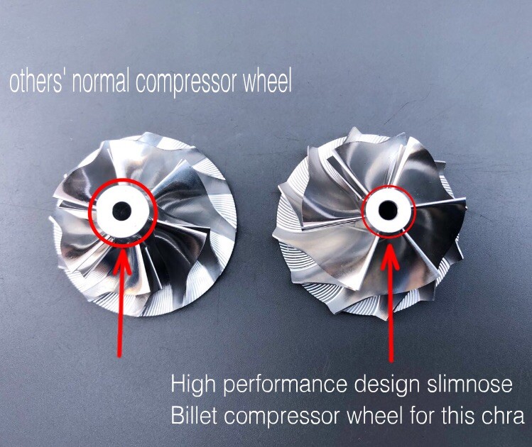 GOLF R MK7 Audi S3 IS38 Turbo Billet Compressor Wheel 06K145722T ...