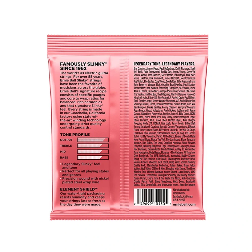 3 SETS Ernie Ball ZIPPY SLINKY 2217 Nickel Wound Electric Guitar ...