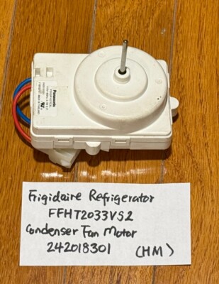 Condenser Fan Motor 242018301 For Frigidaire FFHT2033VS1 Refrigerator ...