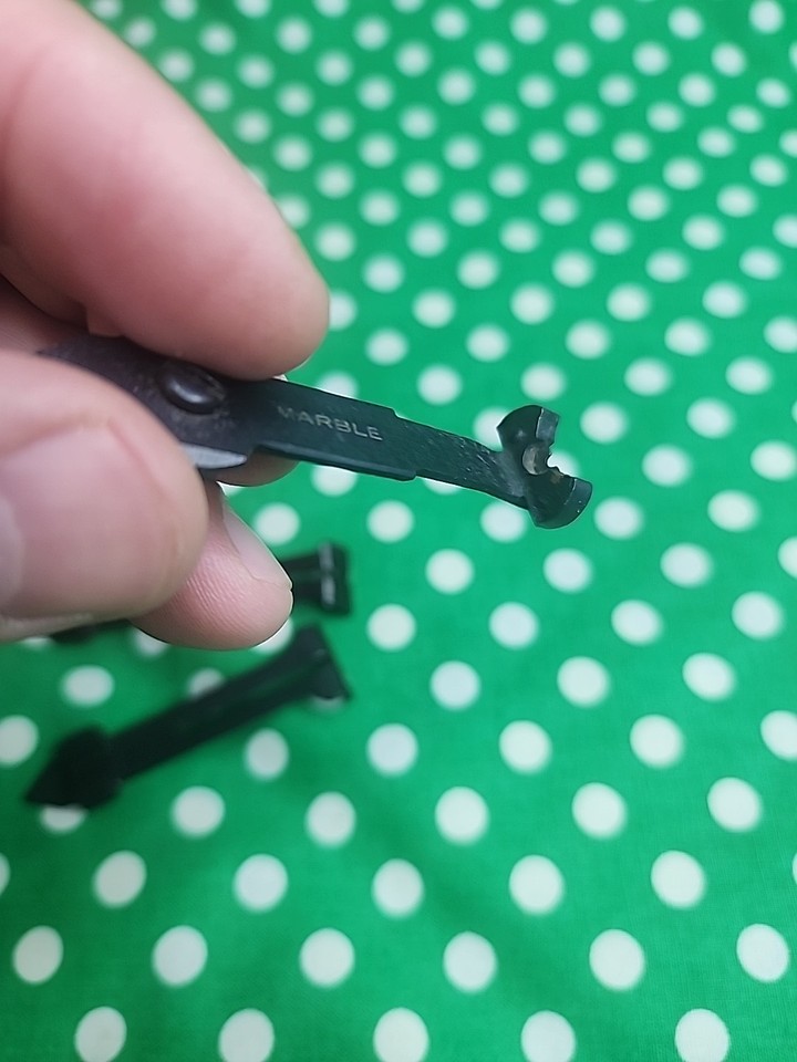 LOT OF 6 VINTAGE REAR RIFLE SIGHTS GUN SIGHT FIXED & ELEVATORS RIFLE ...