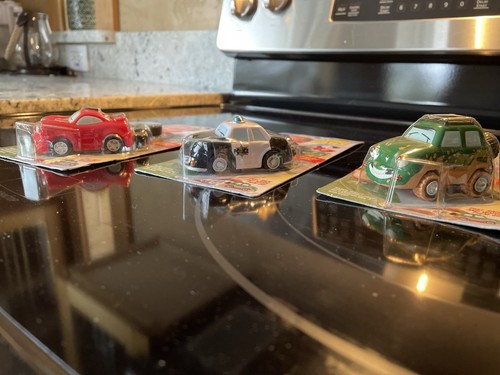 Vintage Chevron Mini Cars Removable Clip Lot of 3 New and Sealed | eBay