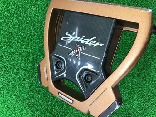TaylorMade Spider X Putter COPPER WHITE Single Bend Spider X COPPER ...