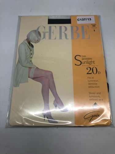 Bas Gerbe Sunlight 20D Couleur Marine (bleu/noir) Taille 3 | eBay