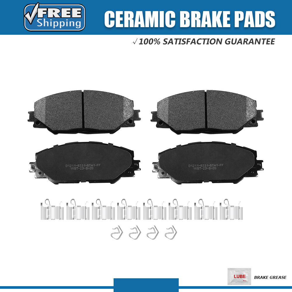 Front Ceramic Brake Pads for Toyota RAV4 2006-2012 2013 2014 2015 2016 ...