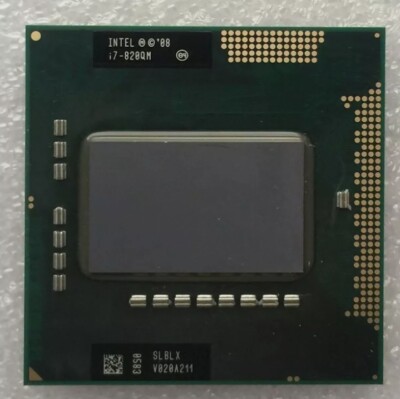 Intel Core i7 820QM 1.73-3.06GHz Quad Core 8M SLBLX PGA988 Notebook ...