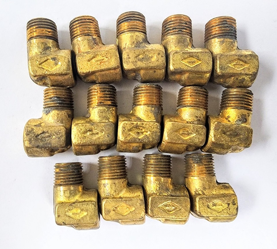 1/8" NPT INVERTED FLARE 90° ELBOWS (LOT OF 14) 1/8" TUBE DIAMETER | eBay