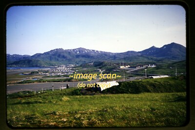 View over Navy NAS Adak, Aleutian Islands Alaska in 1954, Original ...